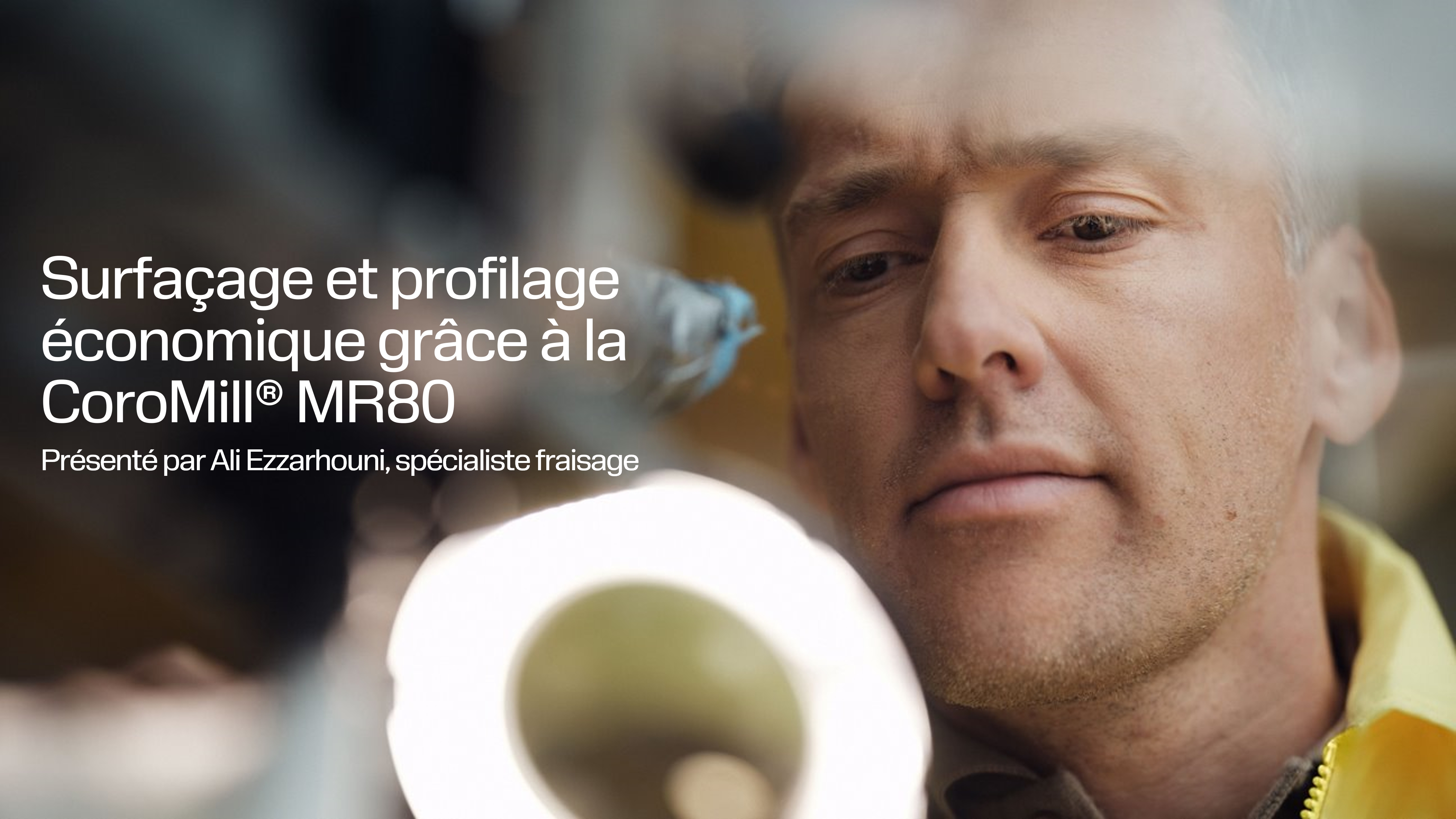 Surfaçage et profilage économique grâce à la CoroMill® MR80