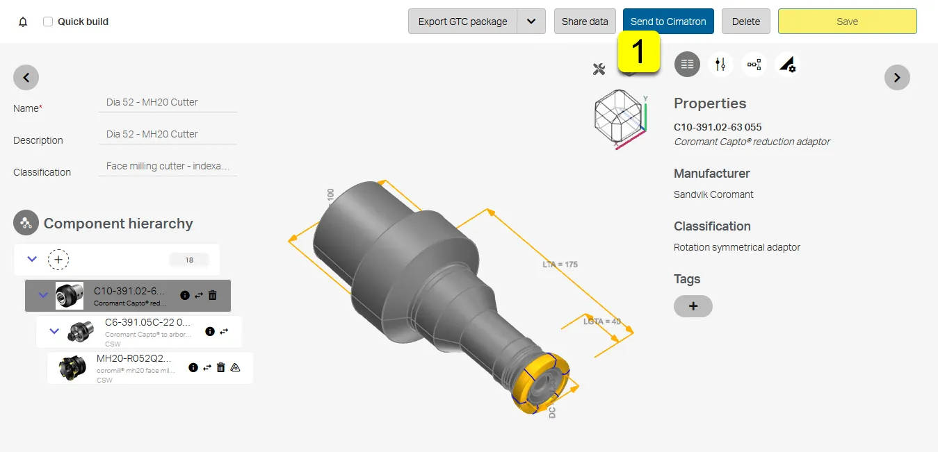 Cimatron Integration